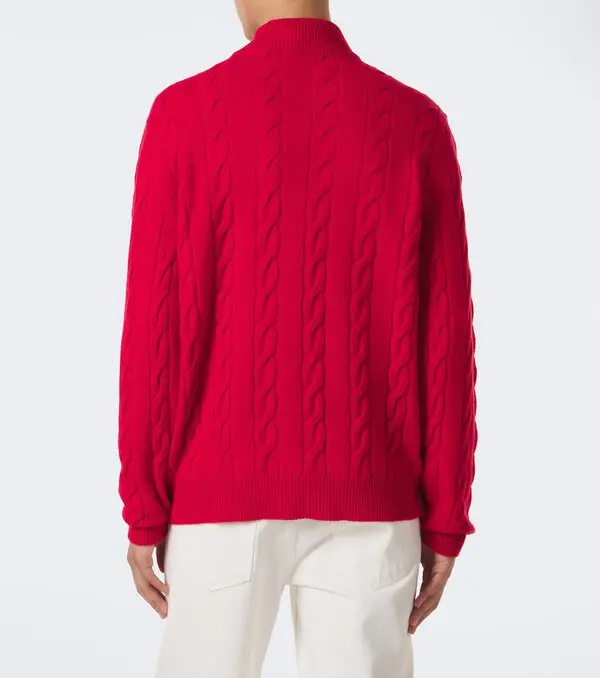 Kiton Cable-knit Cashmere Sweater