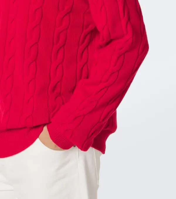 Kiton Cable-knit Cashmere Sweater