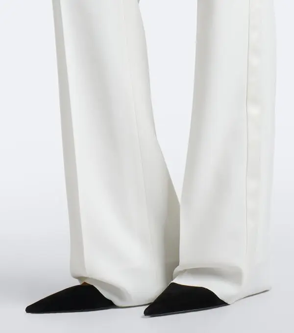 Max Mara Elegante Cady Straight-leg Pants