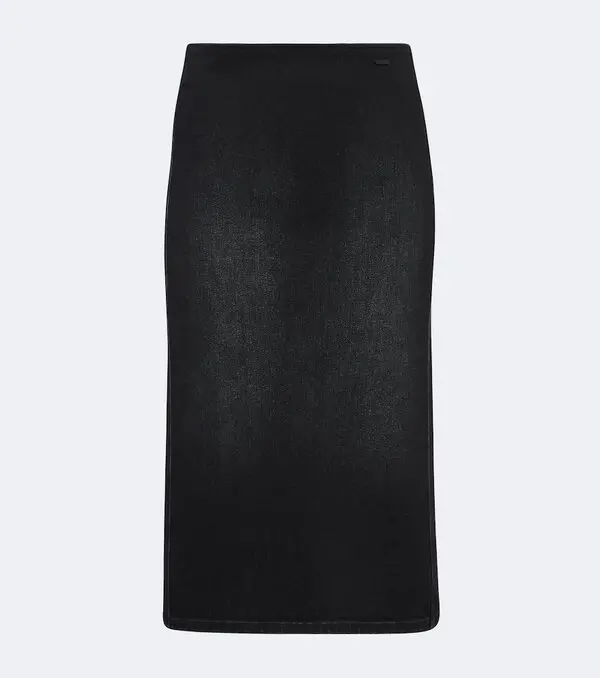 Gucci Denim Midi Skirt