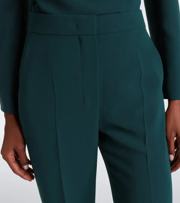 Max Mara Elegante Cady Staight-leg Pants