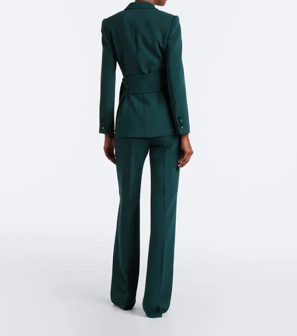 Max Mara Elegante Cady Staight-leg Pants