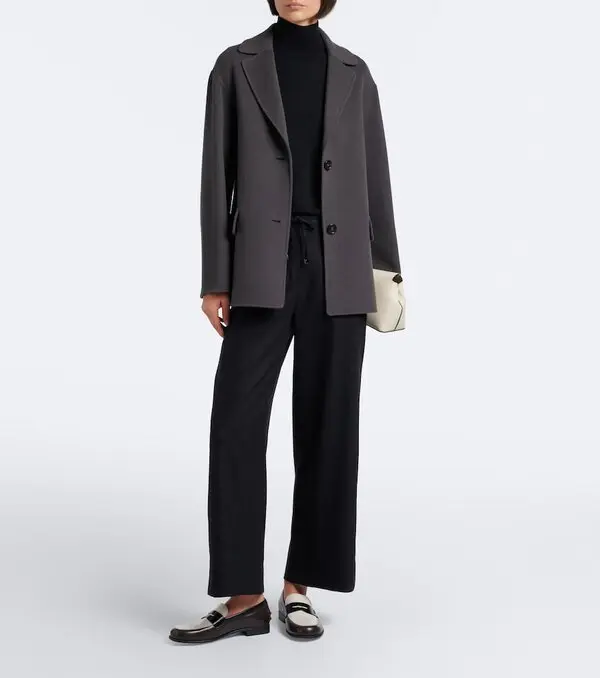 Max Mara Wool Wide-leg Pants