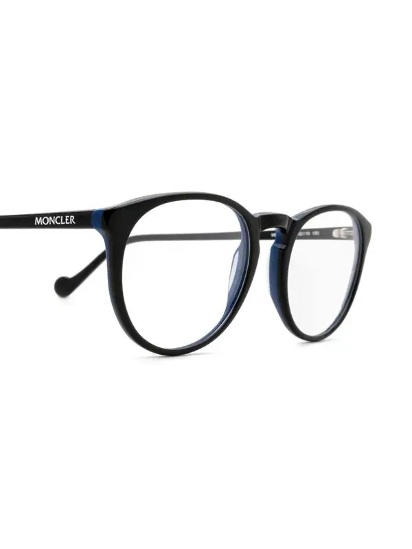 Moncler Round-frame Glasses - Black