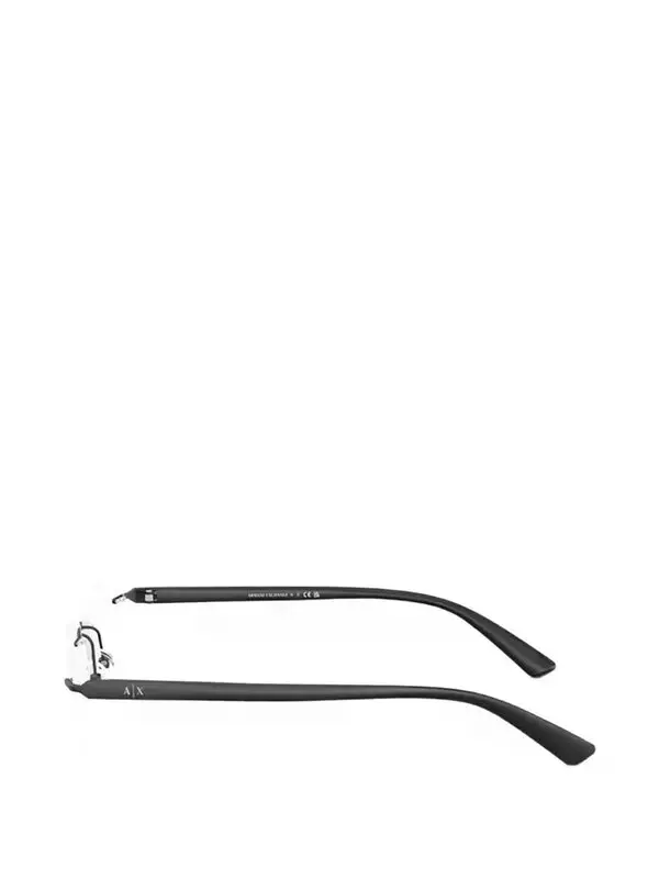 Armani Exchange Rimless Rectangle-frame Glasses