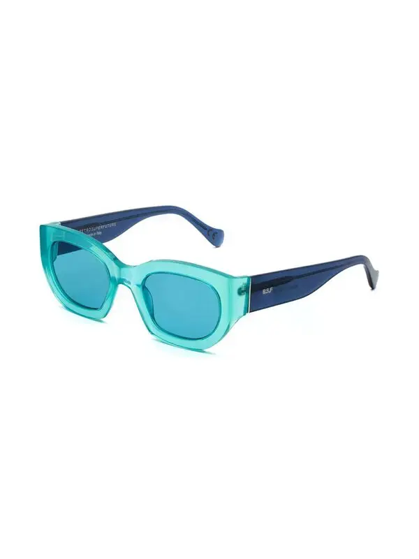RETROSUPERFUTURE Alva Oval-frame Sunglasses - Blue