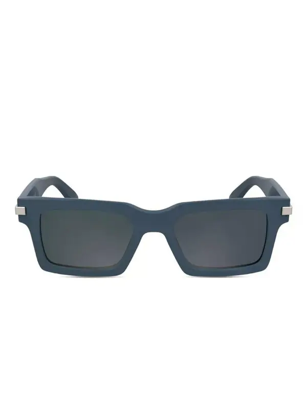 Calvin Klein Rectangle-frame Sunglasses - Blue