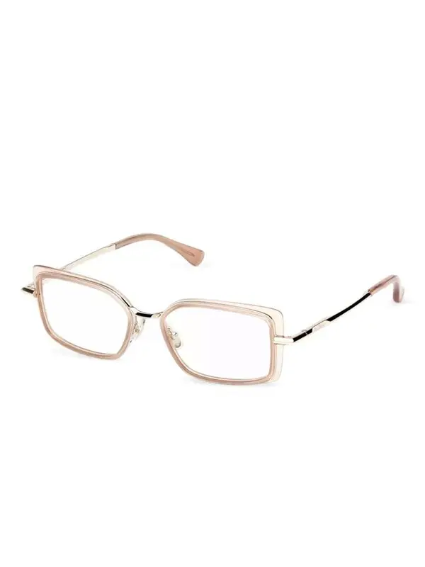 Max Mara Rectangle Glasses - Brown