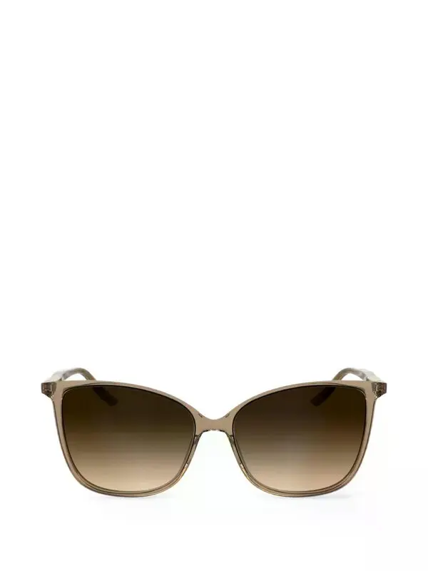 Calvin Klein Transparent Cat-eye Sunglasses