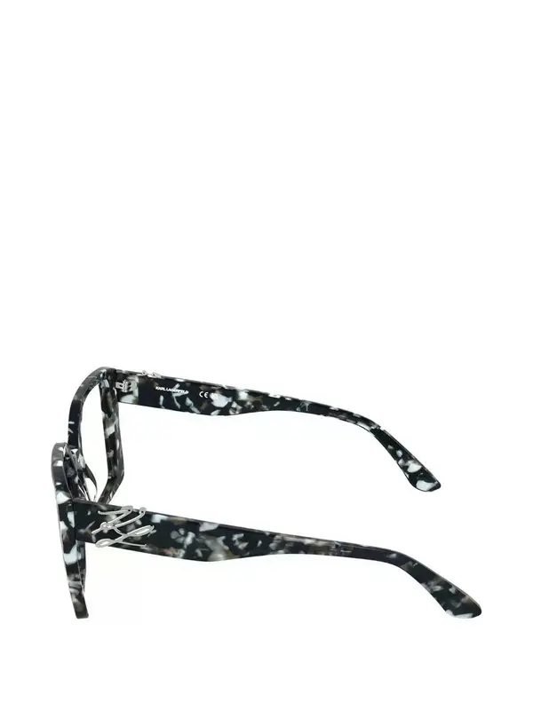 Karl Lagerfeld Butterfly-frame Glasses - Black