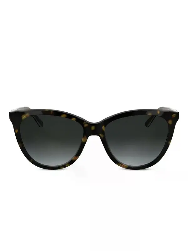 Calvin Klein Tortoiseshell Cat-eye Sunglasses