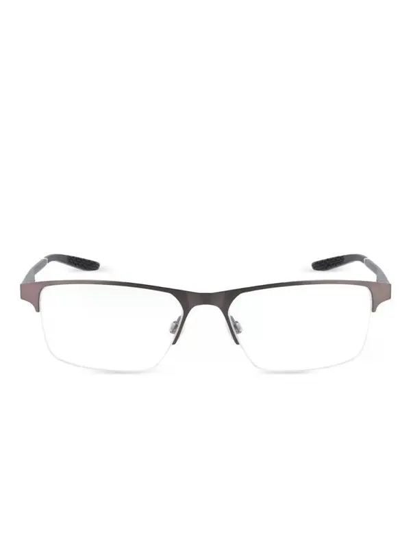Nike Half-rim Design Rectangular-frame Glasses