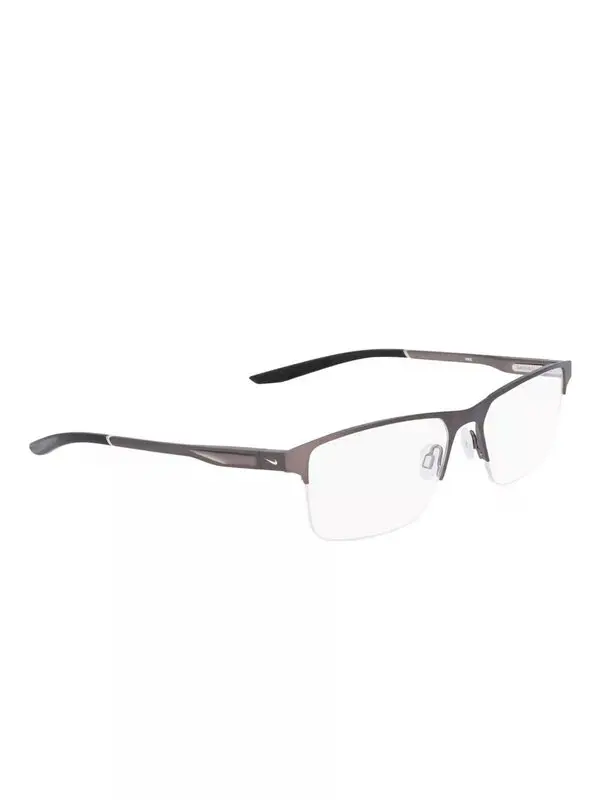 Nike Half-rim Design Rectangular-frame Glasses