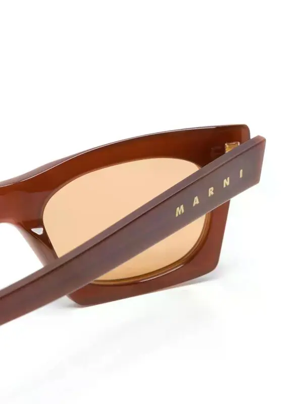 Marni Edku Geometric-frame Sunglasses