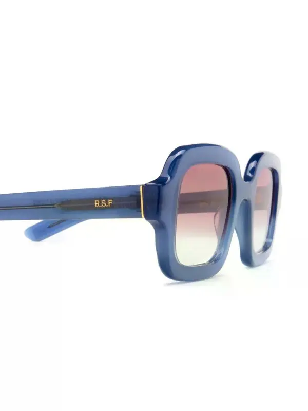 RETROSUPERFUTURE Benz Square-frame Sunglasses - Blue