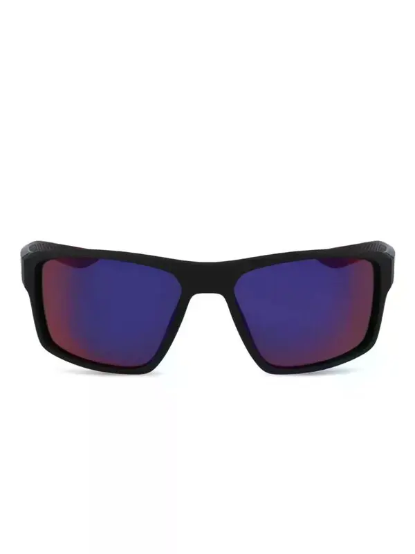 Nike Brazen Fury Geometric-frame Sunglasses - Black