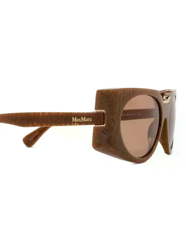 Max Mara Geometric-frame Sunglasses