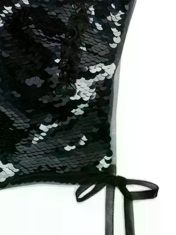 Simone Rocha Sequin-embellished Bonnet