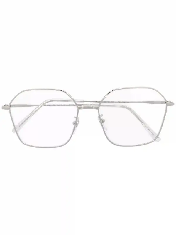 RETROSUPERFUTURE Geometric-frame Glasses - Silver
