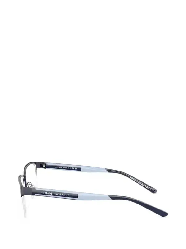 Armani Exchange Half-rim Rectangle-frame Glasses