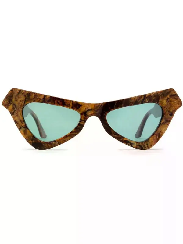Marni Fairy Pools Radica Sunglasses - Brown