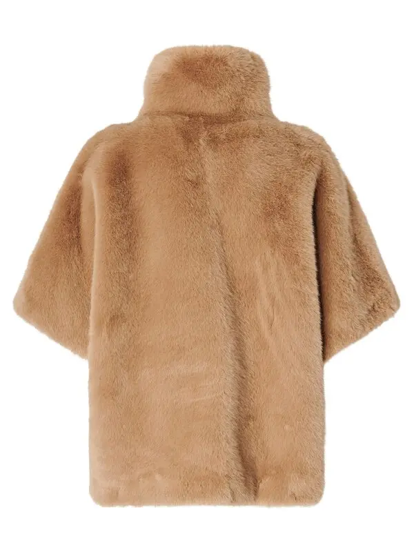 Pinko New Comodino Fur Coat