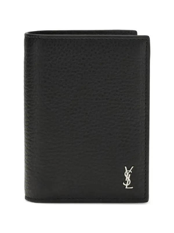 Saint Laurent Bi-fold Card Holder - Black