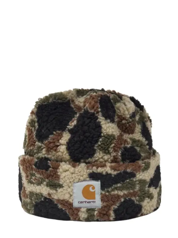Carhartt Work In Progress Prentis Camouflage Beanie - Brown