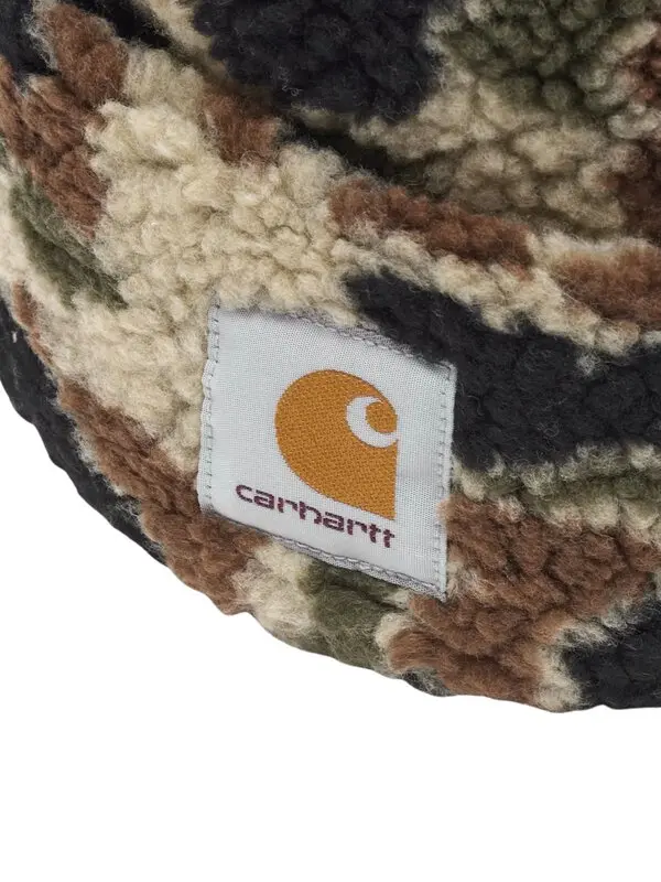 Carhartt Work In Progress Prentis Camouflage Beanie - Brown