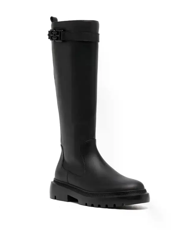 Bally Gaila Leather Knee-high Boots