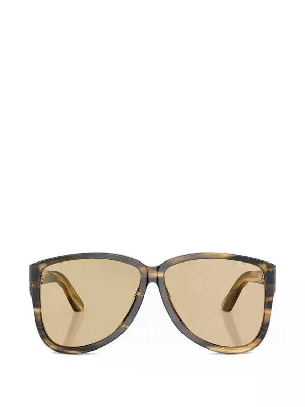 Miu Miu Pilot-frame Sunglasses - Brown