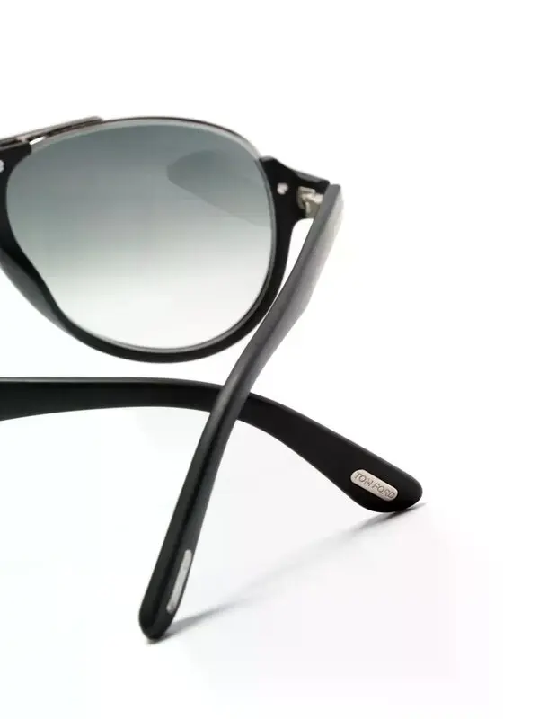 TOM FORD Dimitry Pilot-frame Sunglasses