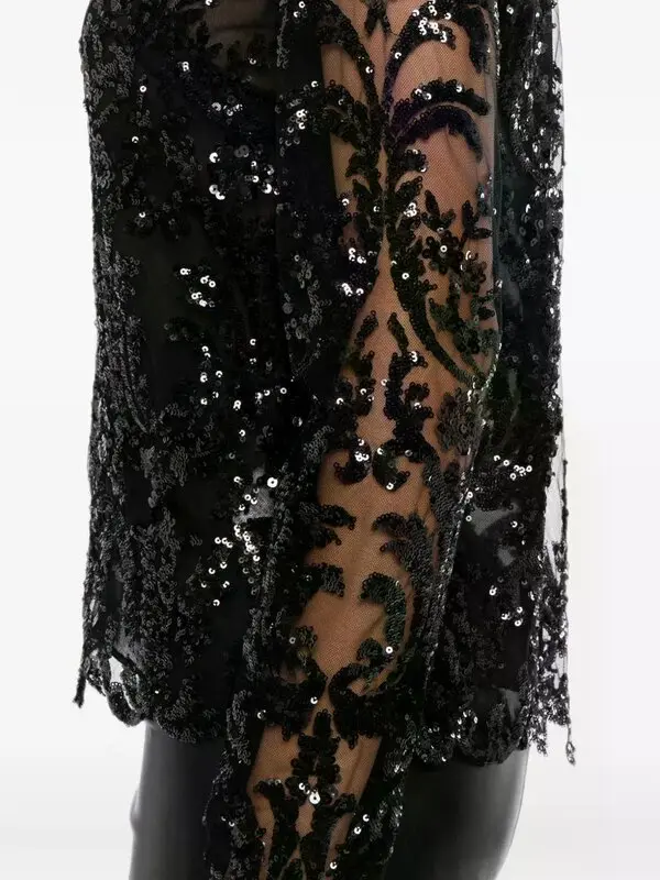 Naeem Khan Sequin-embellished Top