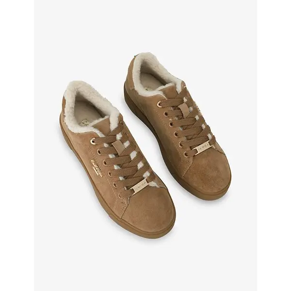 Carvela Daze Warm Lined Suede Trainers