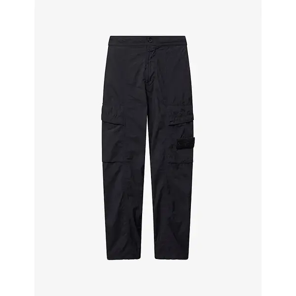 Stone Island Ghost-badge Nylon Cargo Trousers
