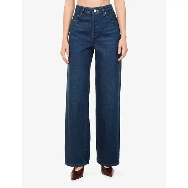 Good American Vintage Wide-leg Denim Jeans