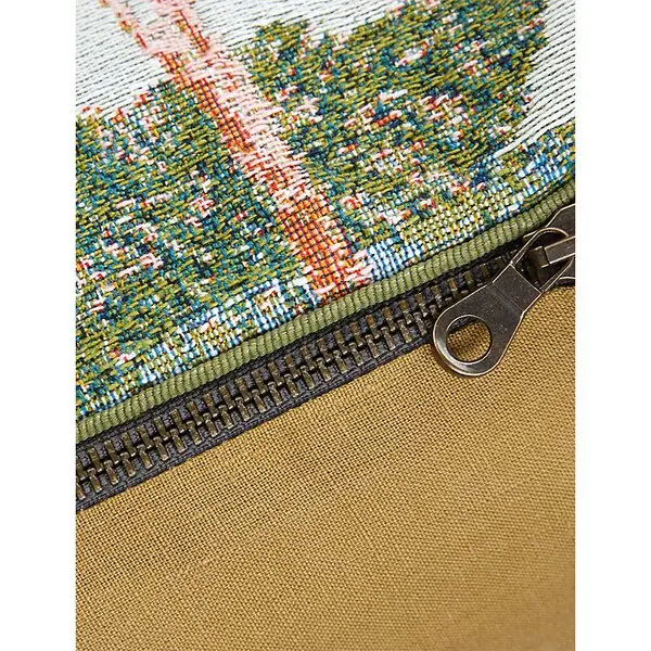 YVES DELORME Lande Cotton-blend Cushion Cover