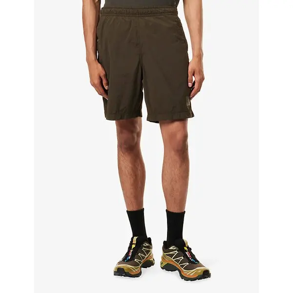Stone Island Ghost Smerigliato Woven Swim Shorts