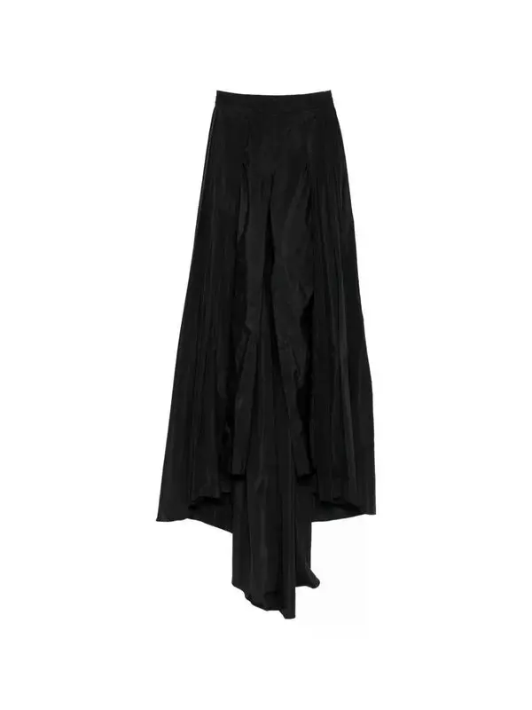 Naeem Khan Overskirt Silk Trousers