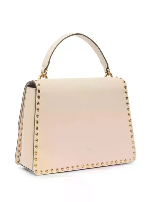 Pinko Love Birds Stud-embellished Tote Bag