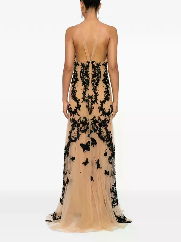 Zuhair Murad Embellished Tulle Gown