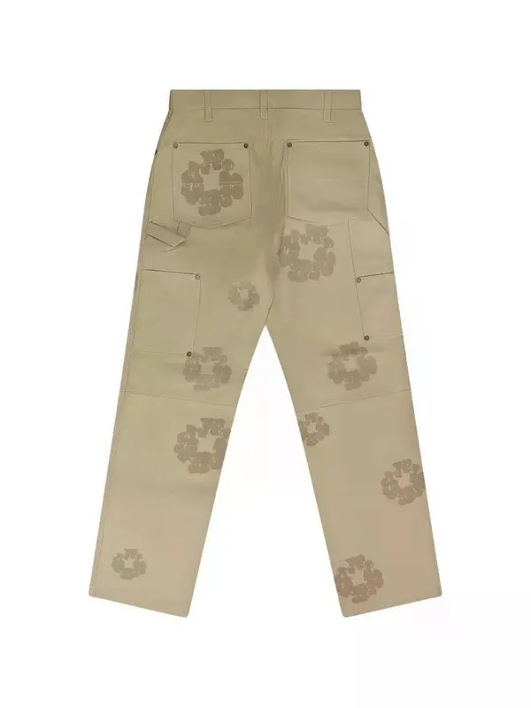 DENIM TEARS Wreath Laser-cut Trousers
