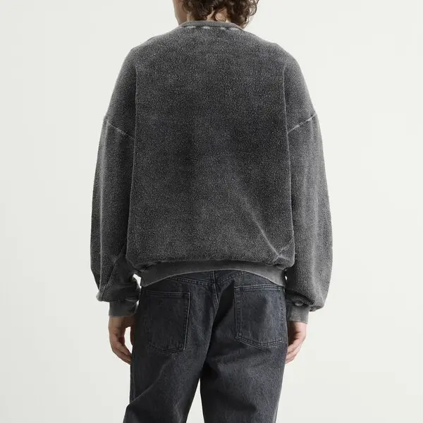 NOMARHYTHM TEXTILE Hand Dye Reverse Twist Sweatshirt
