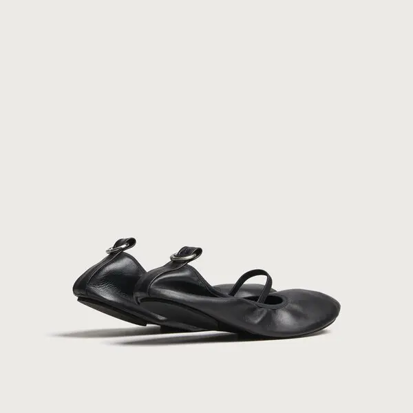 ALOHAS Naira Barefoot Leather Ballet Flats