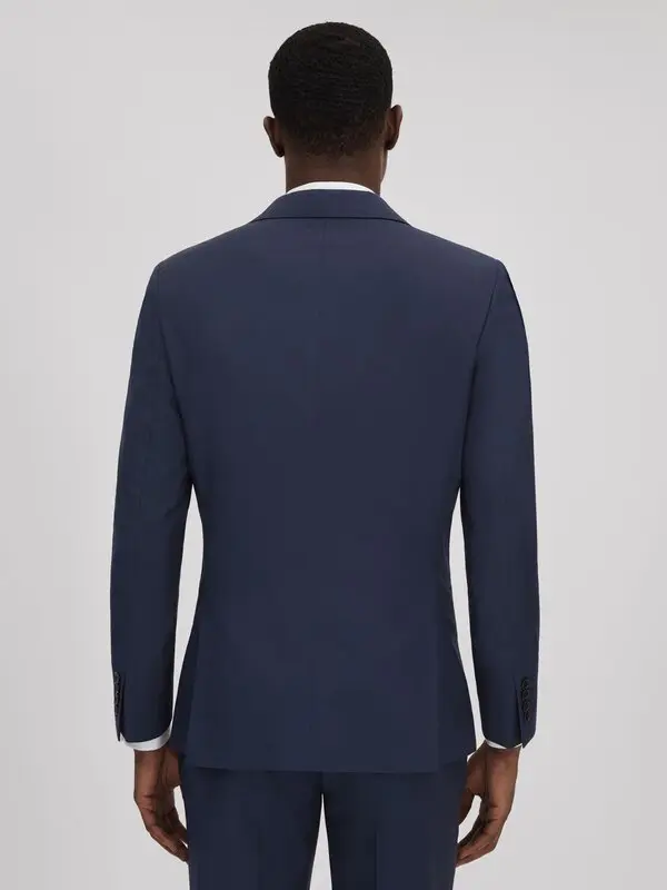 REISS Wool Single Breasted Regular Fit Blazer