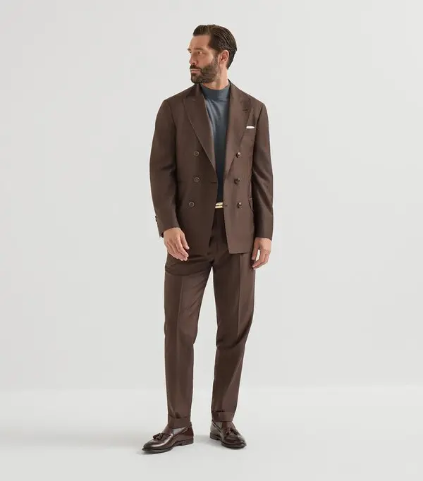 Brunello Cucinelli Silk-cotton High-neck T-shirt