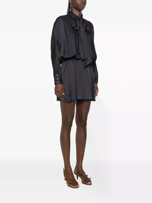 Maje Long-sleeves Mini Dress