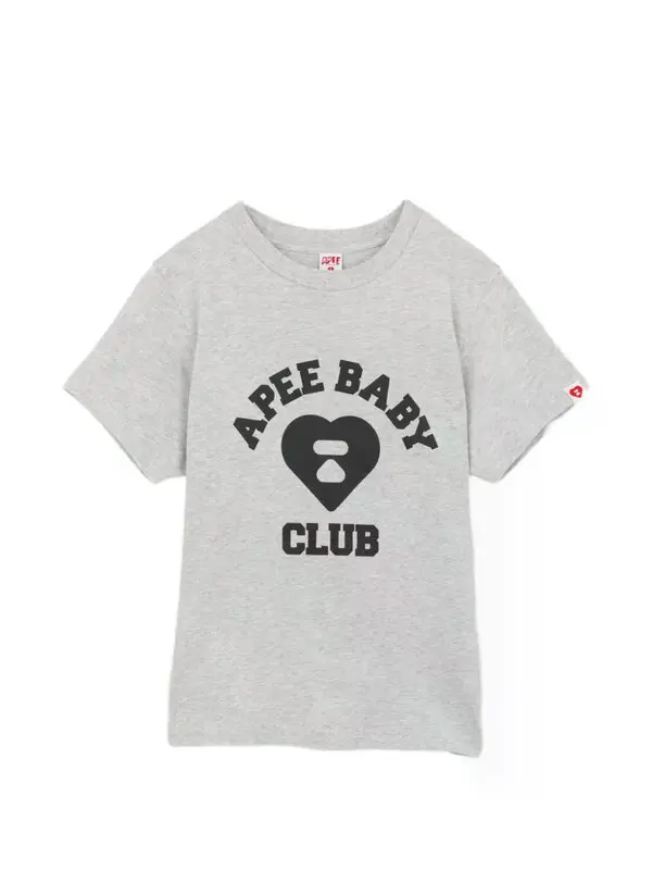 AAPE BY *A BATHING APE Heart Logo T-shirt