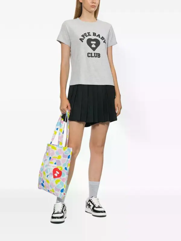 AAPE BY *A BATHING APE Heart Logo T-shirt