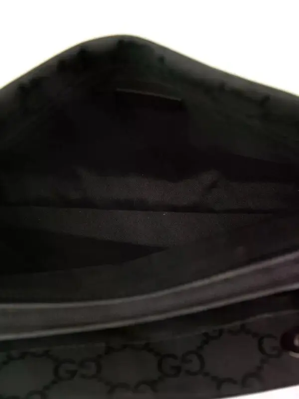 Gucci 2000-2015 Gg Nylon Bamboo Satchel